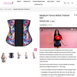 Luxx Curves | Intimates & Sleepwear | Luxx Curves Waist Trainer | Poshmark
